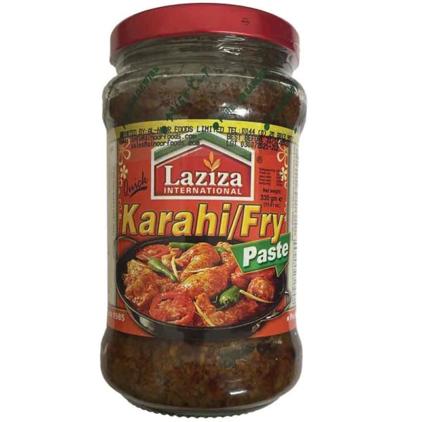 Laziza Karahi/Fry Paste 330 g - Al Noor Foods