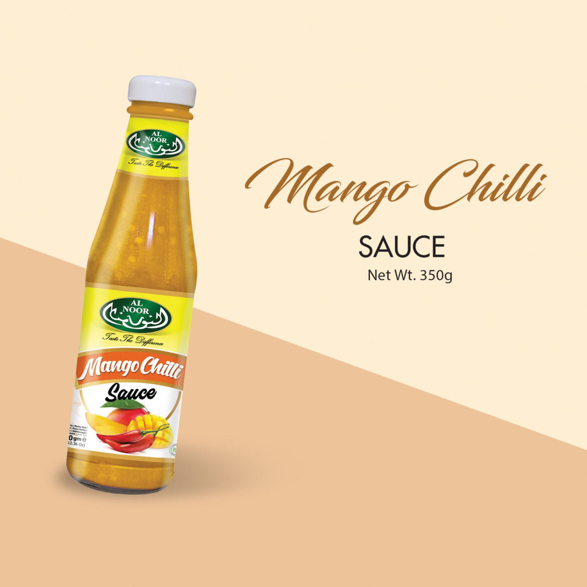 Al Noor Mango Chilli Sauce 350 g - Al Noor Foods