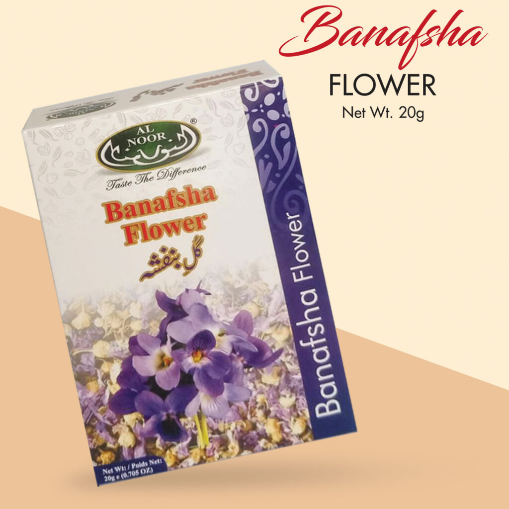 Al Noor Banafsha Flower 20 GM - Al Noor Foods