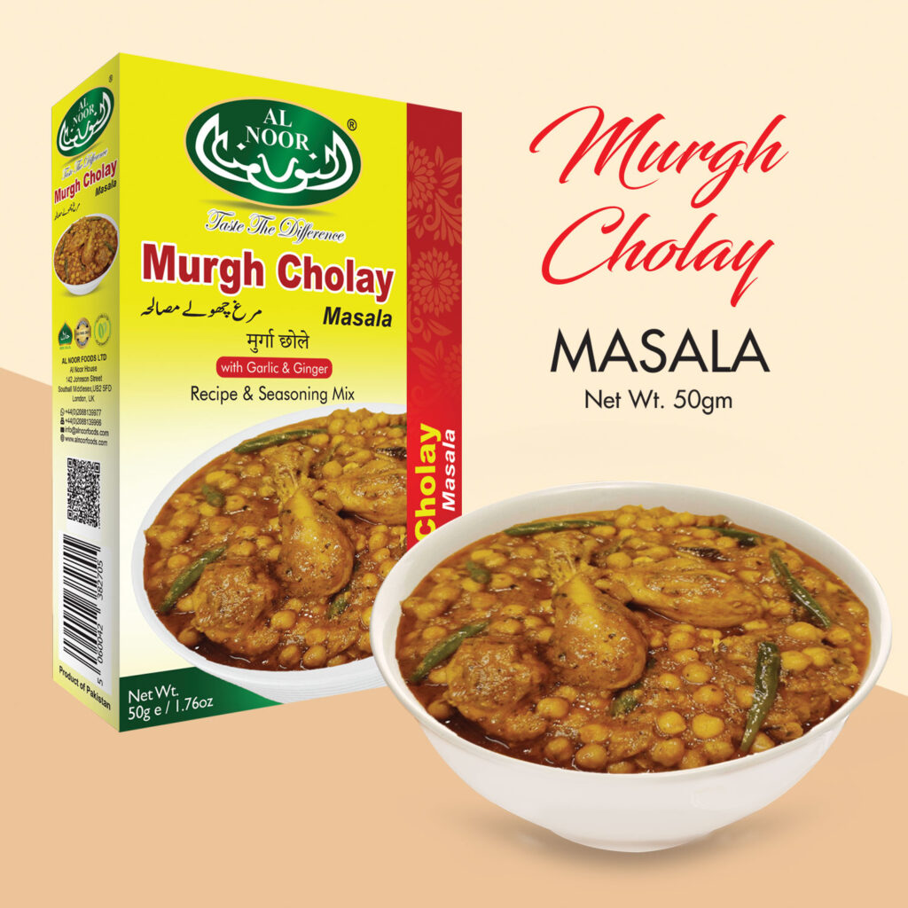 Al Noor Murg Cholay Masala |50g| - Al Noor Foods